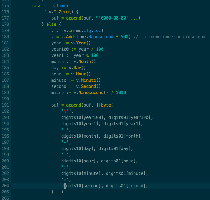  golang mysql Keep Running